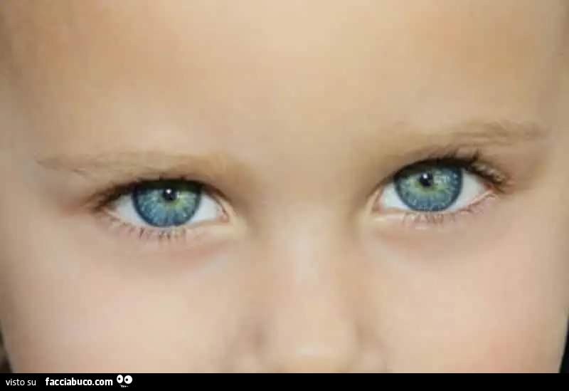 GLI OCCHI NEL PASSAR DEGLI ANNI Quelli di un neonato son limpidi ...