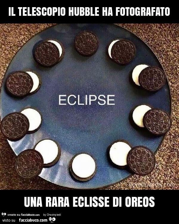 Il telescopio hubble ha fotografato una rara eclisse di oreos ...