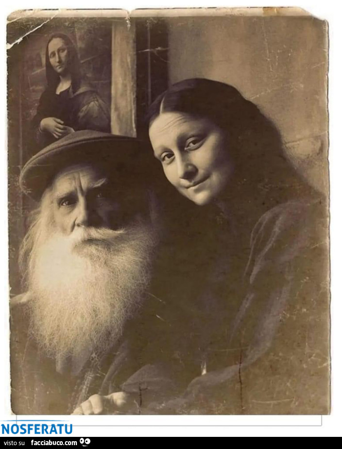La Monna Lisa e Leonardo da Vinci in questo raro scatto di autore ignoto del 1504 - Facciabuco.com