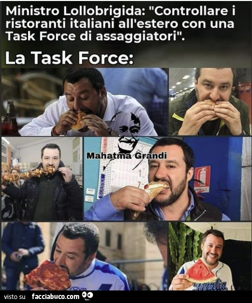 Lui sarà l'AD della task force ????… post satirico pubblicato da FarangTao - Facciabuco.com