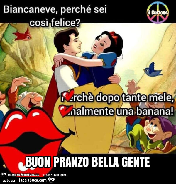 Buon pranzo bella gente - Facciabuco.com
