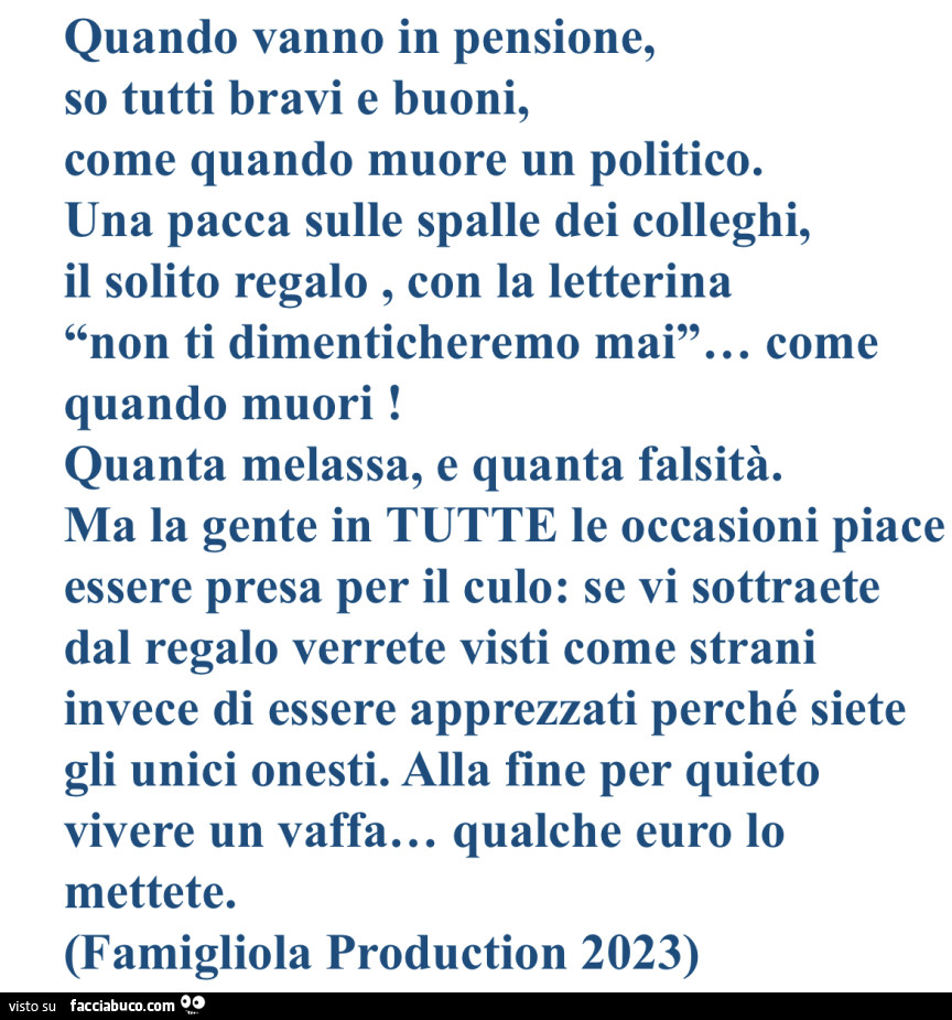 Facciabuco, il social network satirico!