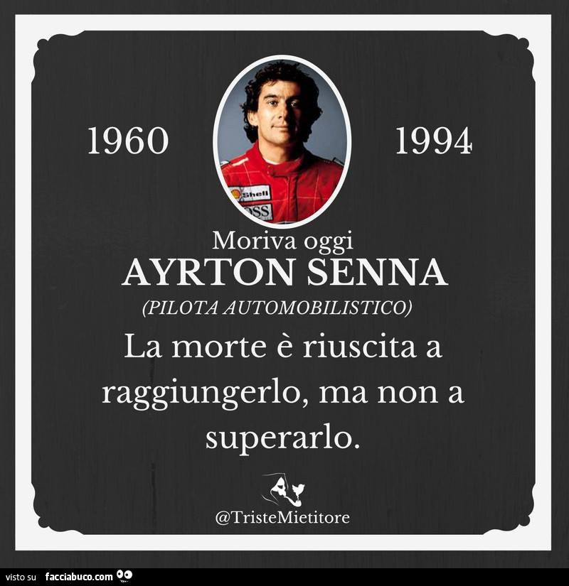 Tutti i meme su Ayrton Senna - Facciabuco.com