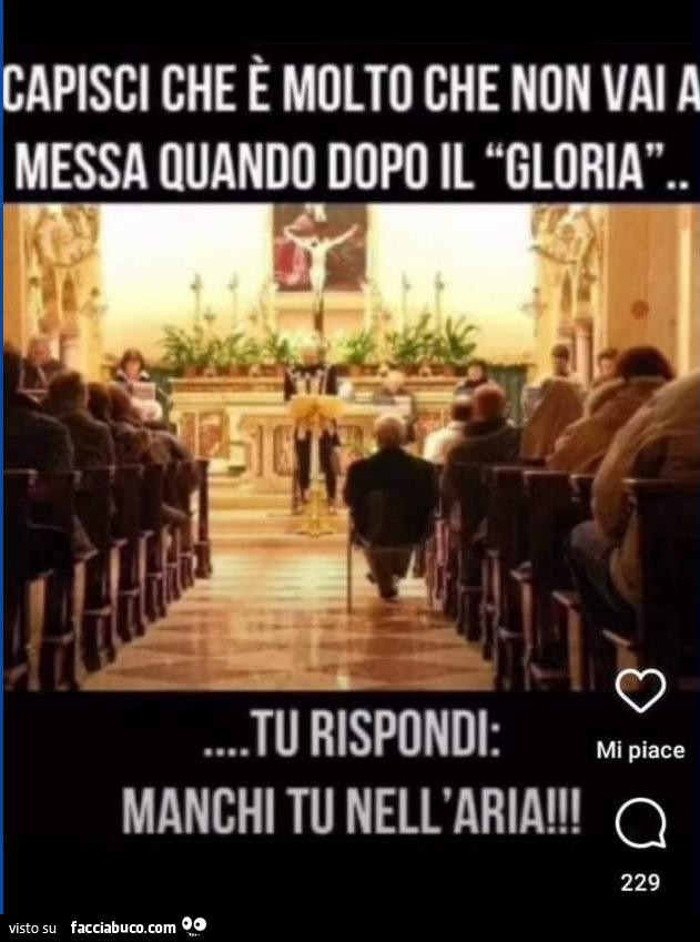 Allora OPG, vi auguro una buonanotte con questa cagata… - Facciabuco.com