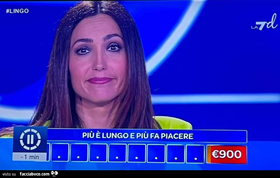 Più è lungo e più fa piacere - Facciabuco.com