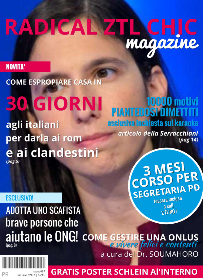 Uscita la nuova rivista... a soli 2 euro...prezzo politico ...