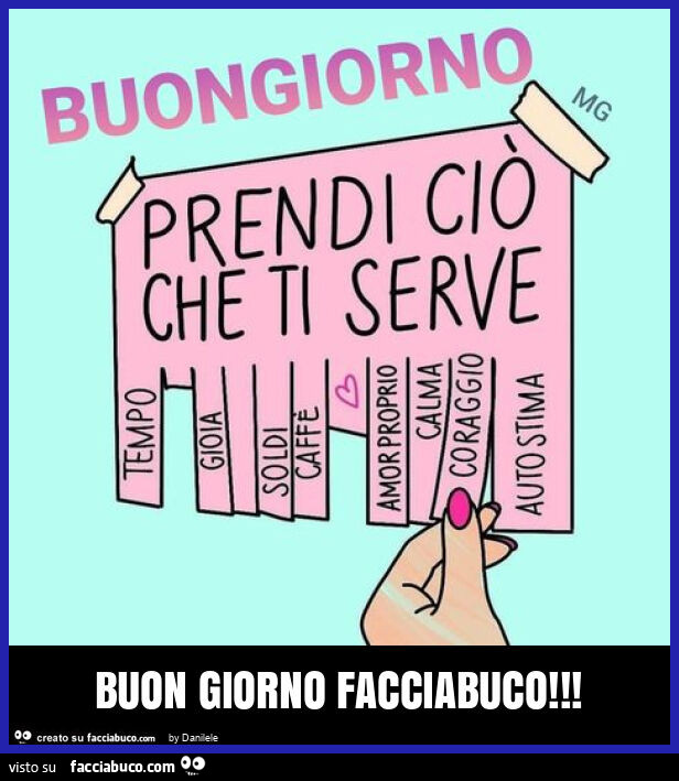 Buon giorno facciabuco - Facciabuco.com