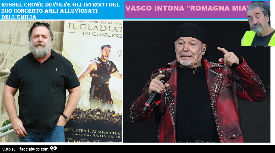 Tutti i meme su Russell Crowe - Facciabuco.com