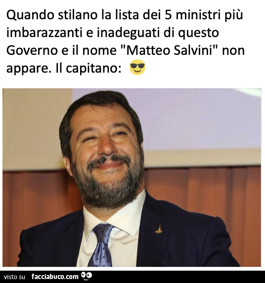 post satirico pubblicato da FarangTao - Facciabuco.com