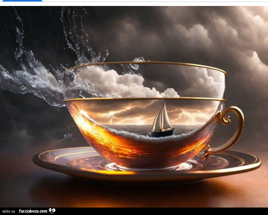 Dite che il poeta è tra le nuvole, ma tra le nuvole è anche la folgore ...