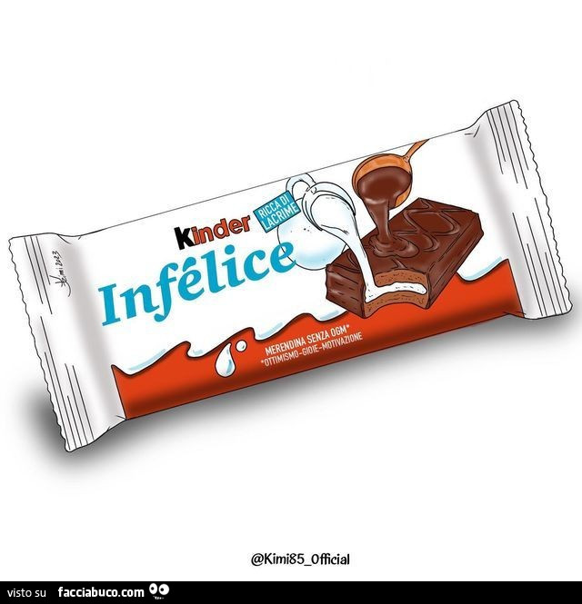 Tutti i meme sulla Kinder - Facciabuco.com