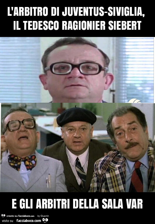 Tutti i meme su Ragionier Filini - Facciabuco.com