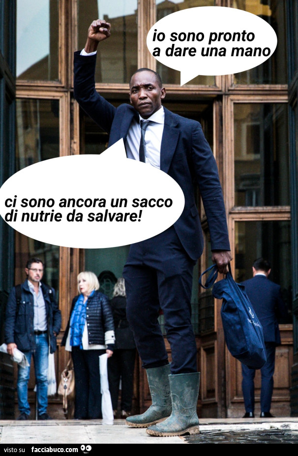 Tutti i meme su Soumahoro - Facciabuco.com