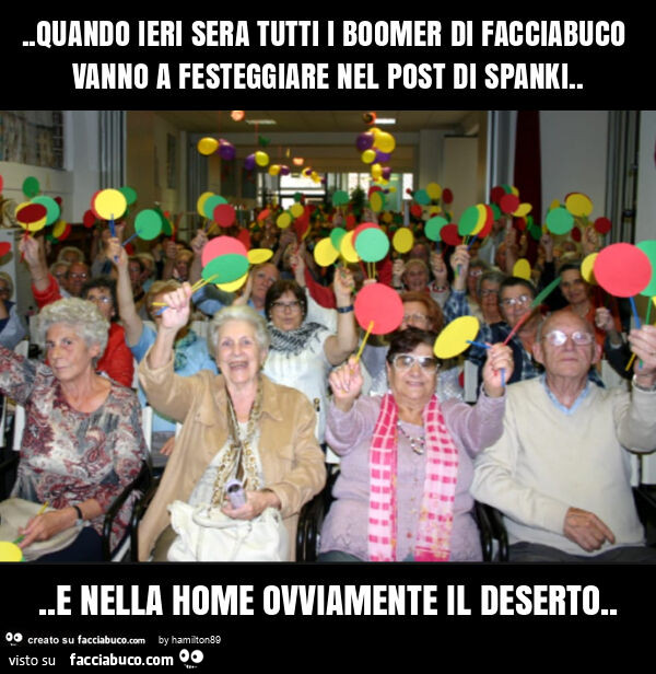 Tutti i meme su Vecchiaia - Facciabuco.com